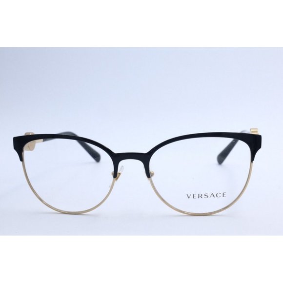 Versace | Accessories | New Versace Ve 271 1433 Blackgold Cat Eye ...